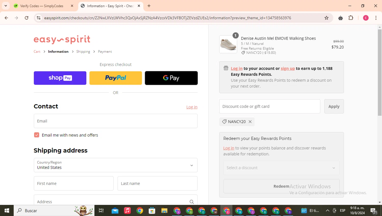 Easy Spirit Coupons - 25% Off Discount Codes in August 2024 | SimplyCodes