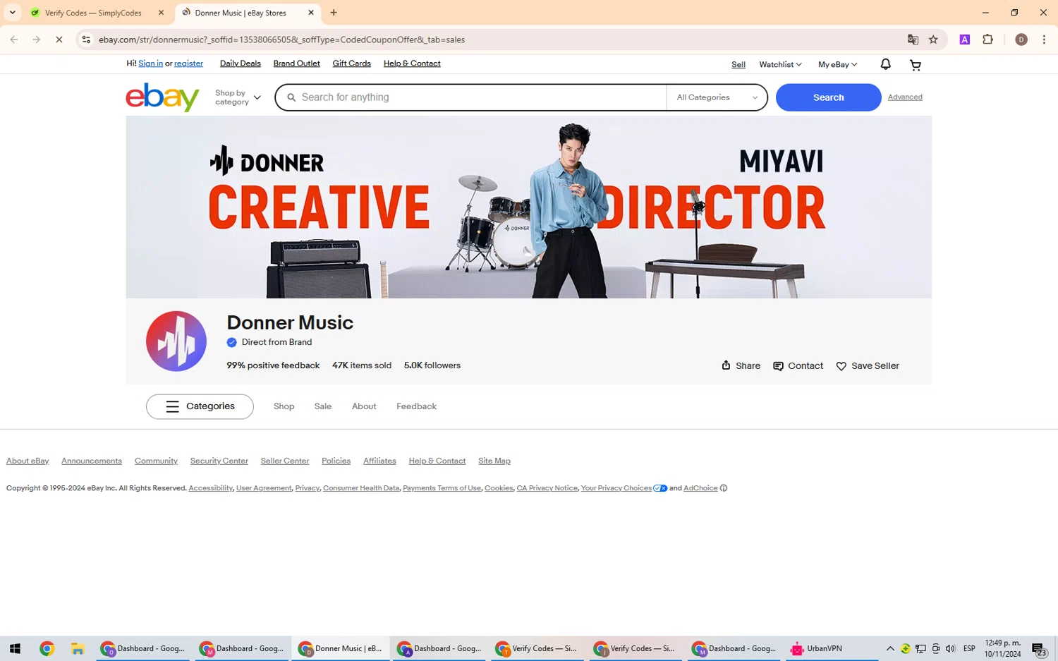 eBay Coupons - 50% Off | November 2024