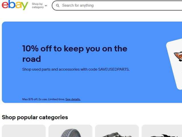 eBay Discount Codes - $20 Off (13 Verified) Sep 2025