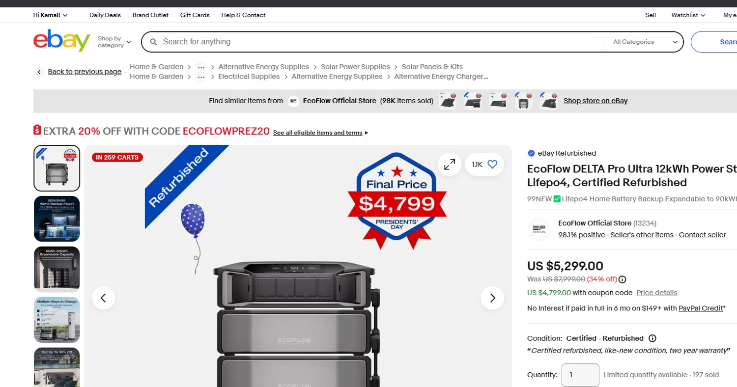 eBay Coupon Codes (13 Verified) - 50% Off w/Code Feb 2025