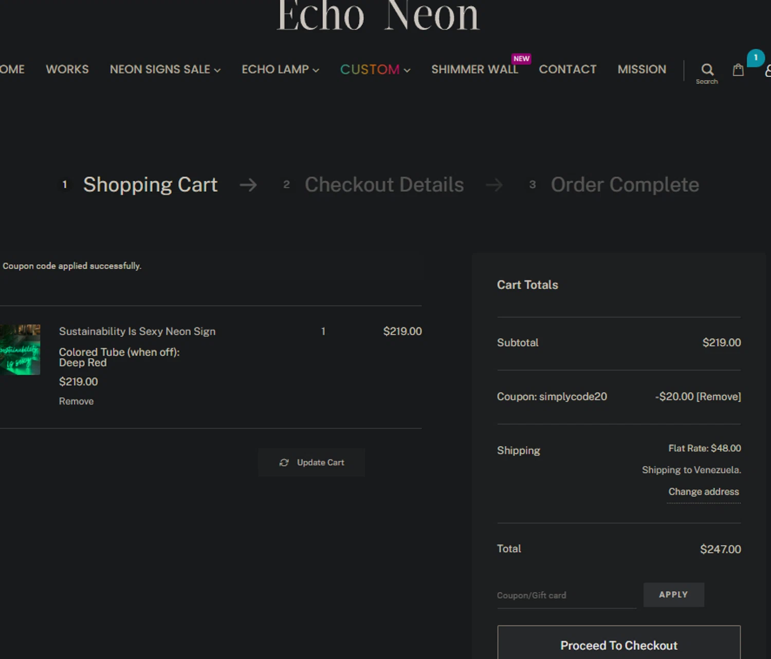 Echo Neon Coupon Codes - 10% Off | January 2025