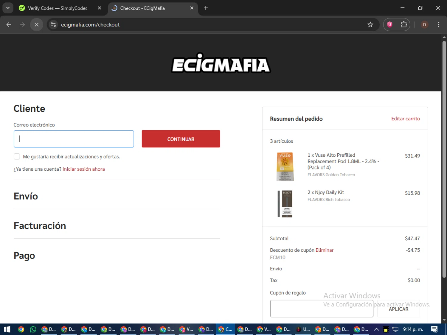 EcigMafia Promo Codes - 20% Off (7 Verified) Jan 2026