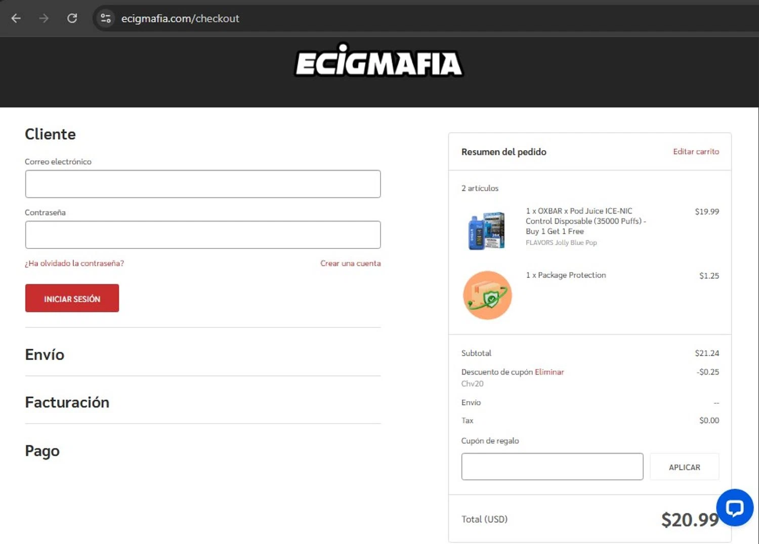 EcigMafia Promo Codes (8 Verified) - 20% Off w/Code Sep 2025