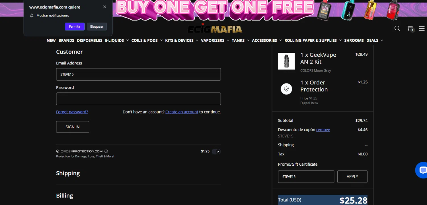 EcigMafia Coupons - 20% Off | November 2024