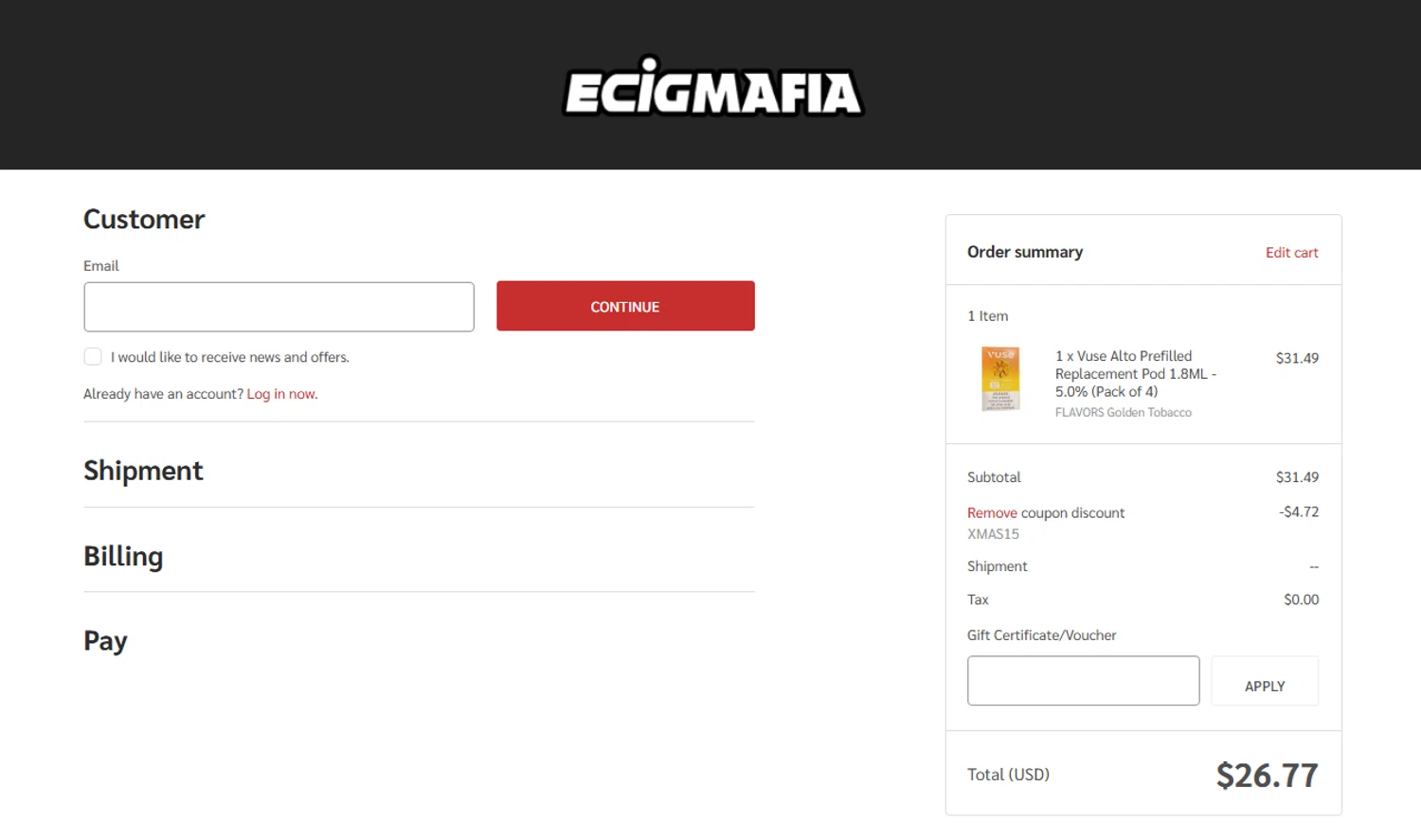 EcigMafia Promo Codes - 20% Off (9 Verified) Jan 2026