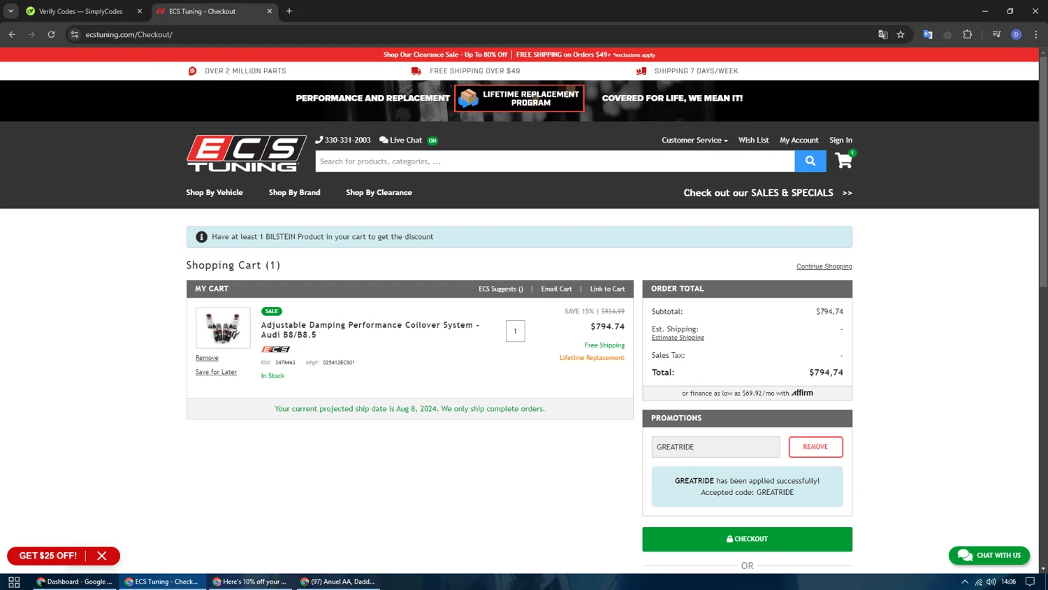 ECS Tuning Promo Codes - 5% Off | September 2024
