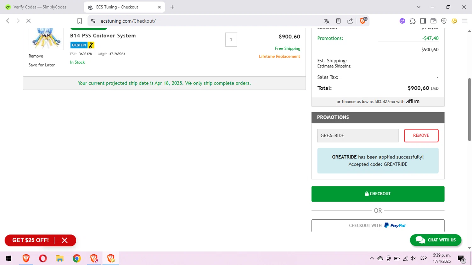 ECS Tuning Promo Codes (5 Verified) - $25 Off Jul 2025
