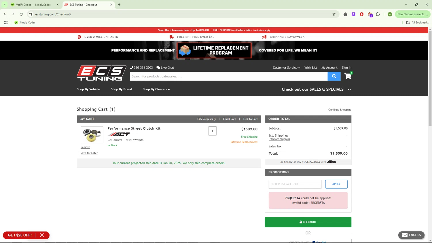 ECS Tuning Promo Codes (5 Verified) - $25 Off Jan 2025