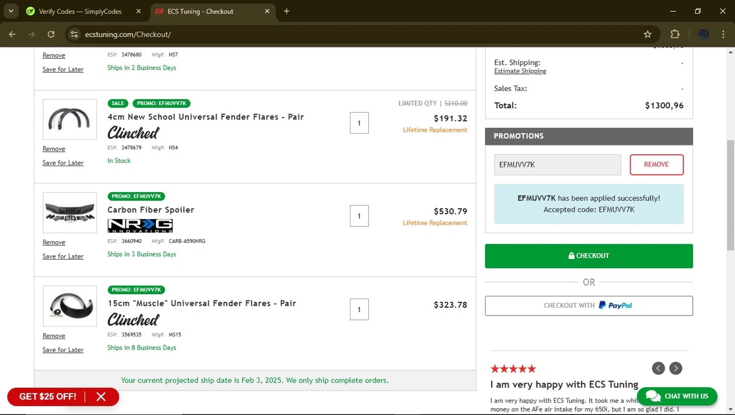 ECS Tuning Promo Codes (5 Verified) - $25 Off Jan 2025