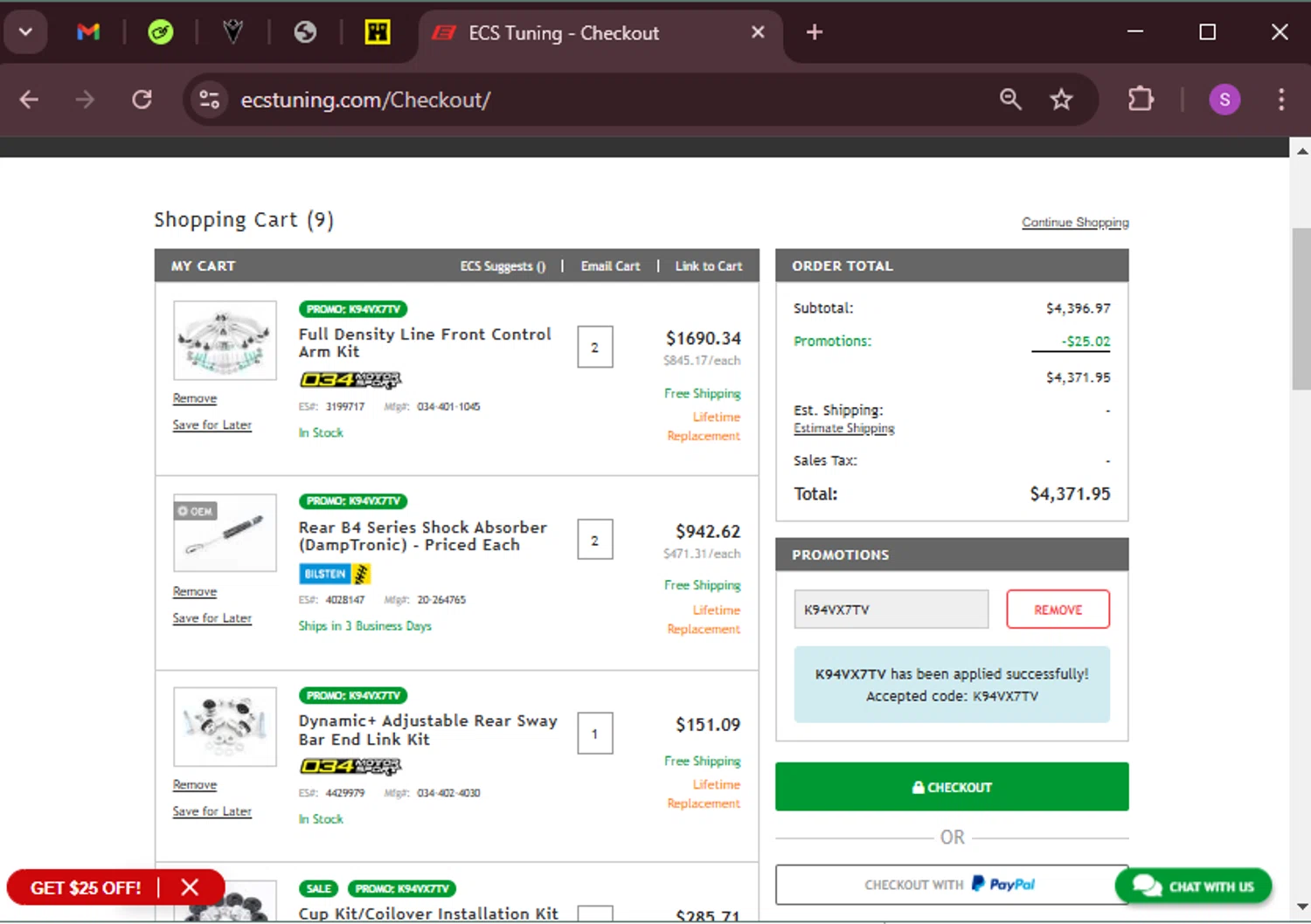 ECS Tuning Promo Codes (5 Verified) - $25 Off Jan 2025