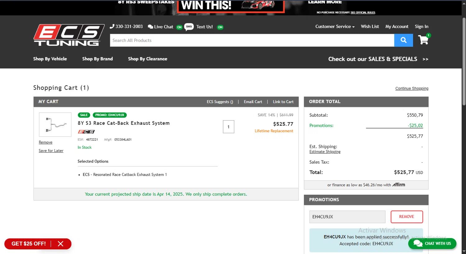 ECS Tuning Promo Codes (5 Verified) - $25 Off May 2025