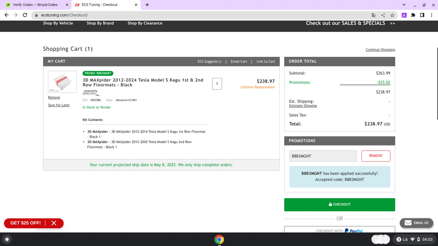 ECS Tuning Promo Codes (5 Verified) - $25 Off Jun 2025