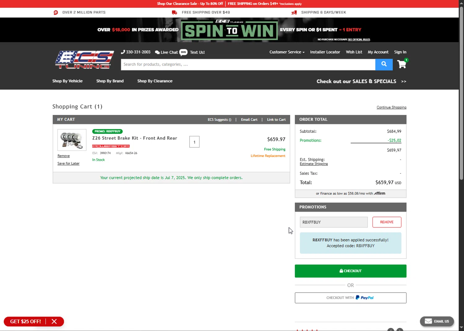 ECS Tuning Promo Codes (4 Verified) - $25 Off Jul 2025