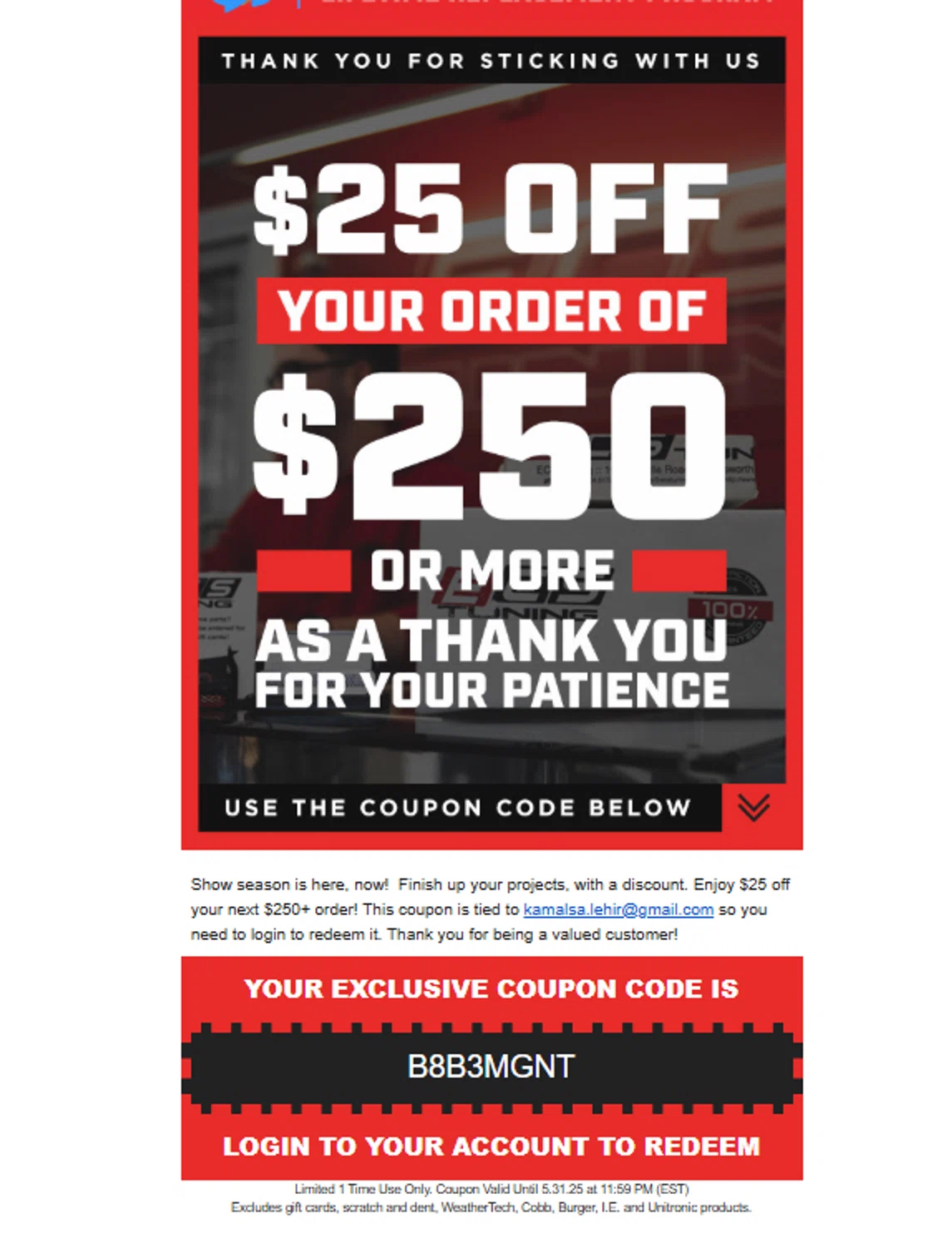 ECS Tuning Promo Codes (5 Verified) - $25 Off Jun 2025