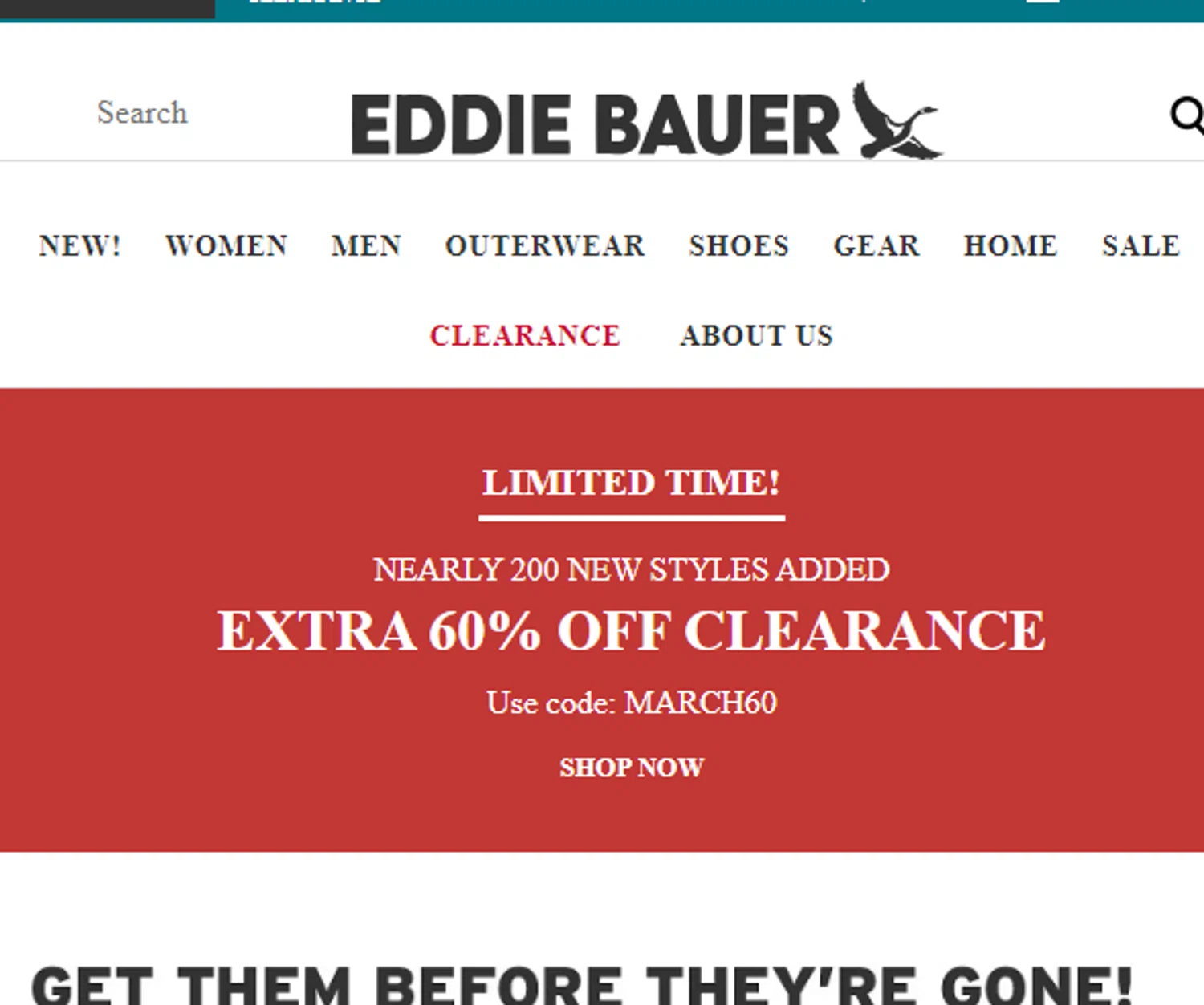 Eddie Bauer Promo Codes - 50% Off | September 2024