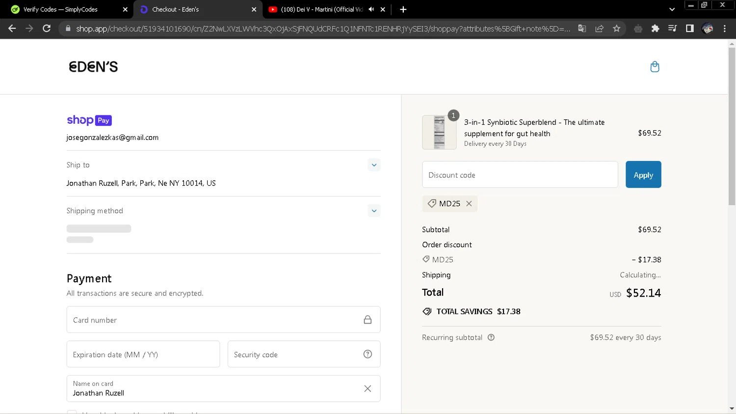 Eden's Promo Codes - 50% Off | January 2025