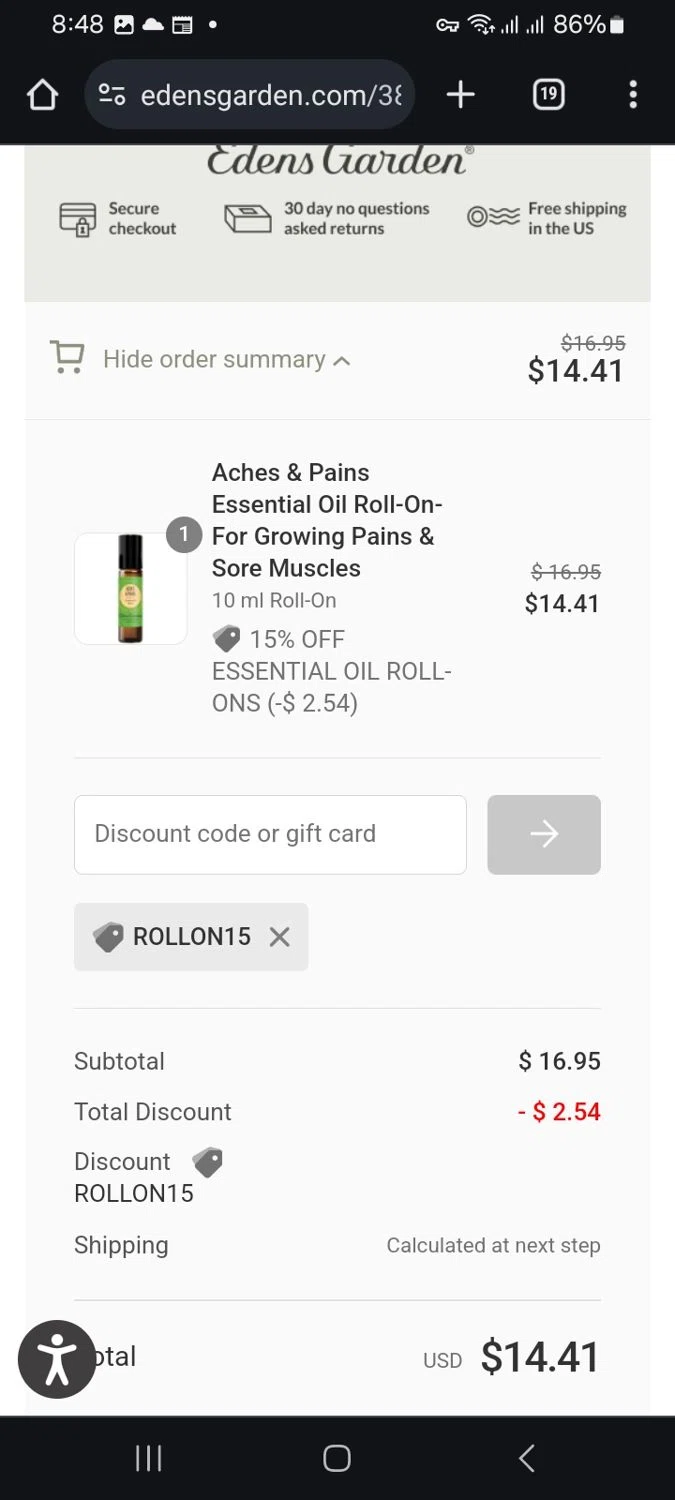 Edens Garden Coupons - $10 Off | August 2024