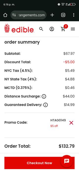 Edible Arrangements Promo Codes - $5 Off Sep 2025