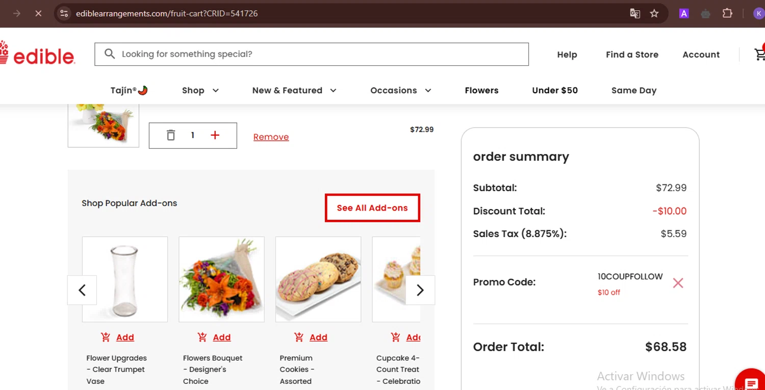 Edible Arrangements Promo Codes - $5 Off Jul 2025