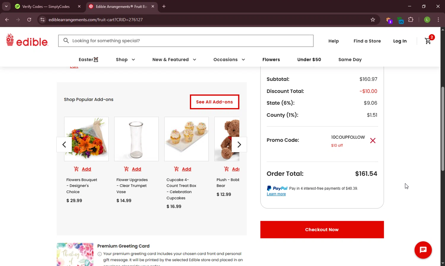 Edible Arrangements Promo Codes - $10 Off Aug 2025