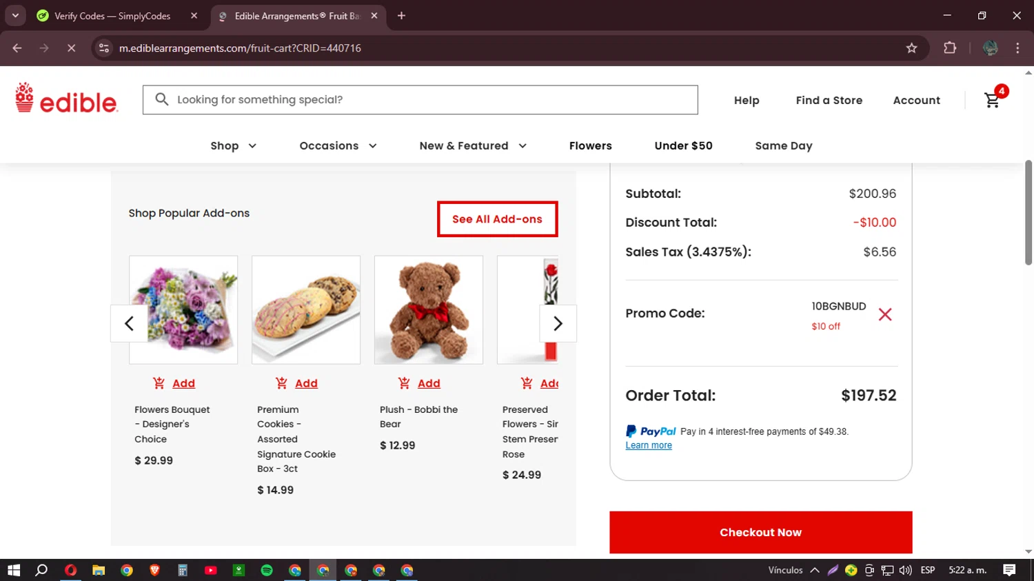 Edible Arrangements Promo Codes - $5 Off Jul 2025