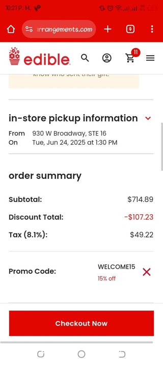 Edible Arrangements Promo Codes - $5 Off Jul 2025