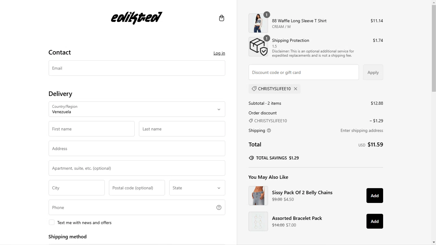 edikted Discount Codes (9 Verified) - 10% Off May 2025