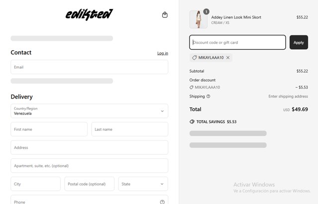 edikted Discount Codes (9 Verified) - 10% Off Apr 2025