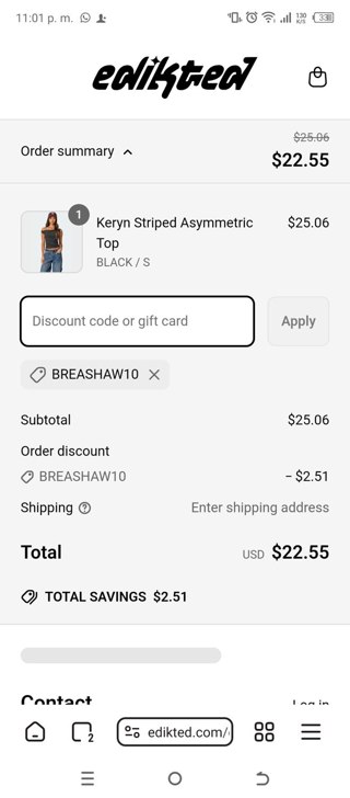 edikted Discount Codes (9 Verified) - 10% Off Mar 2025