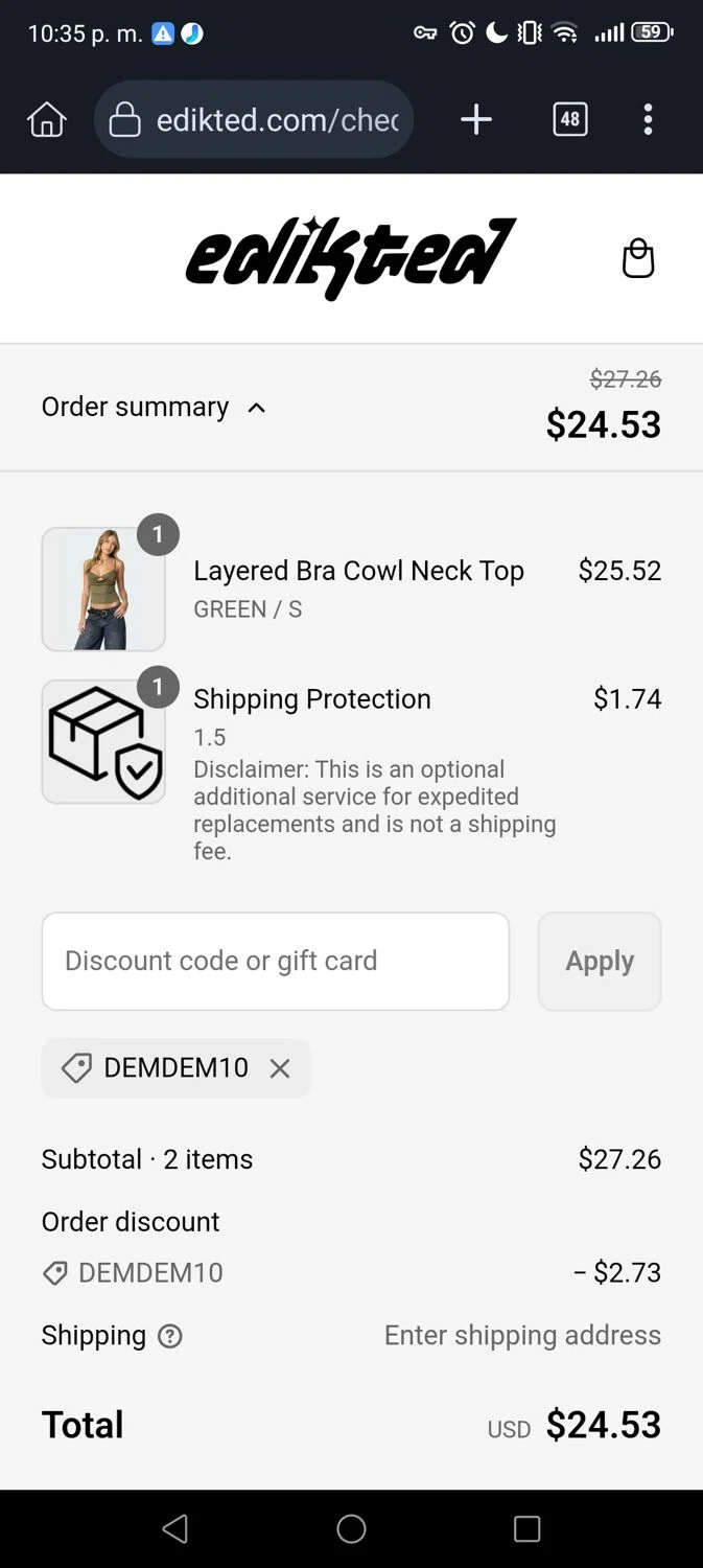 edikted Discount Codes (9 Verified) - 10% Off Apr 2025