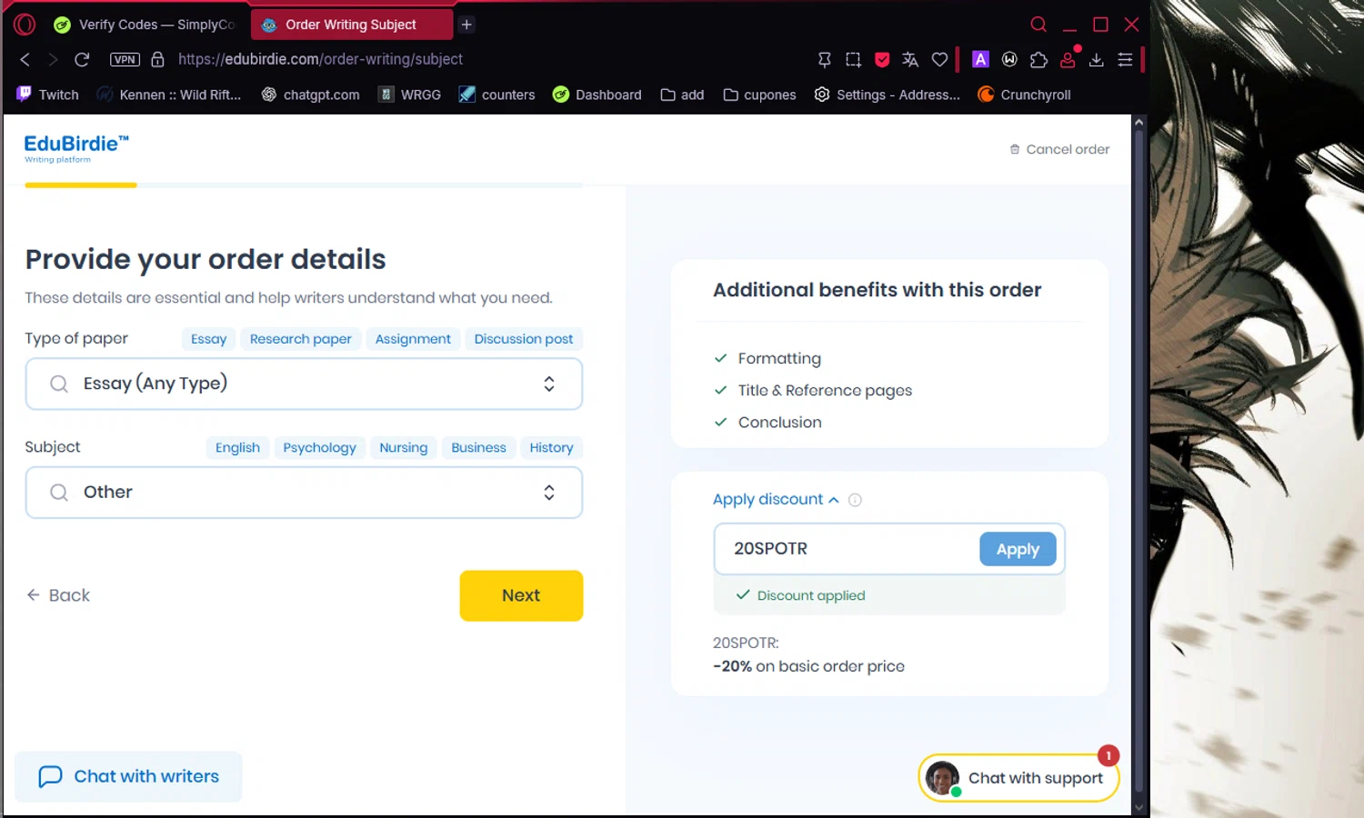 Edubirdie Promo Codes - 10% Off Coupons Mar 2026