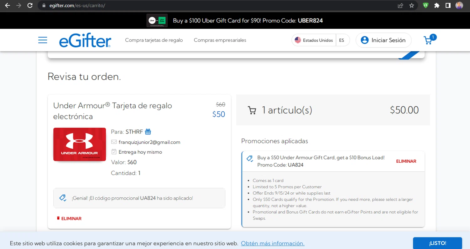 eGifter Promo Codes - $20 Off | September 2024
