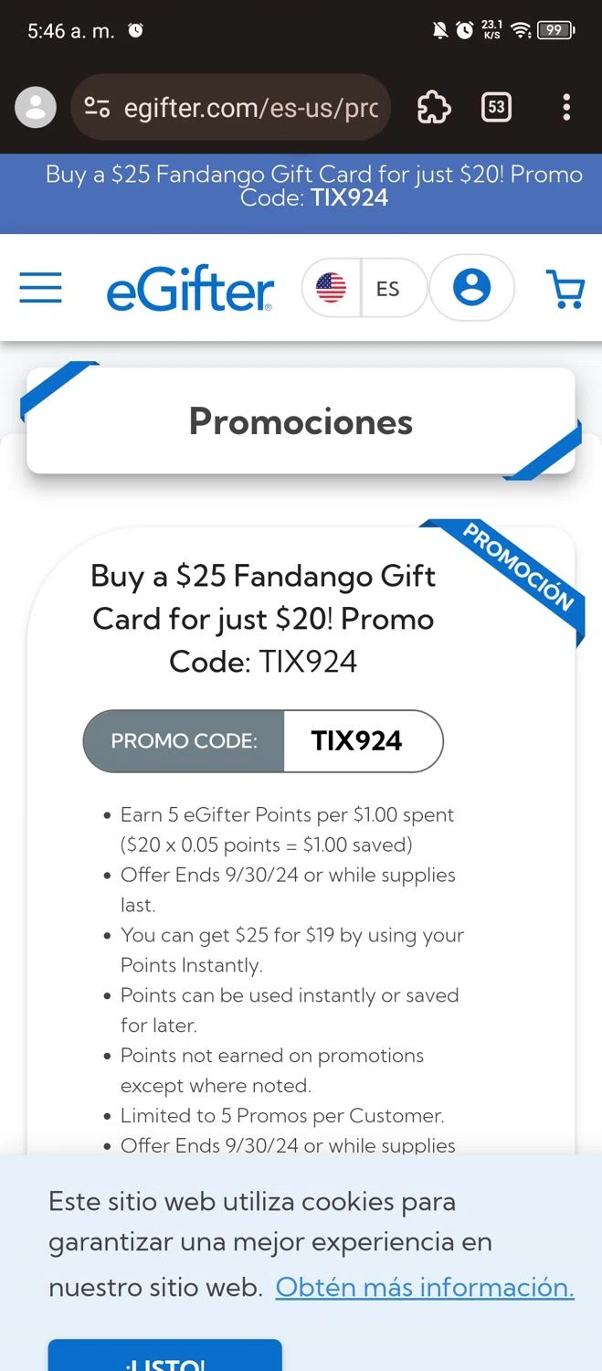 eGifter Promo Codes - $5 Off | October 2024