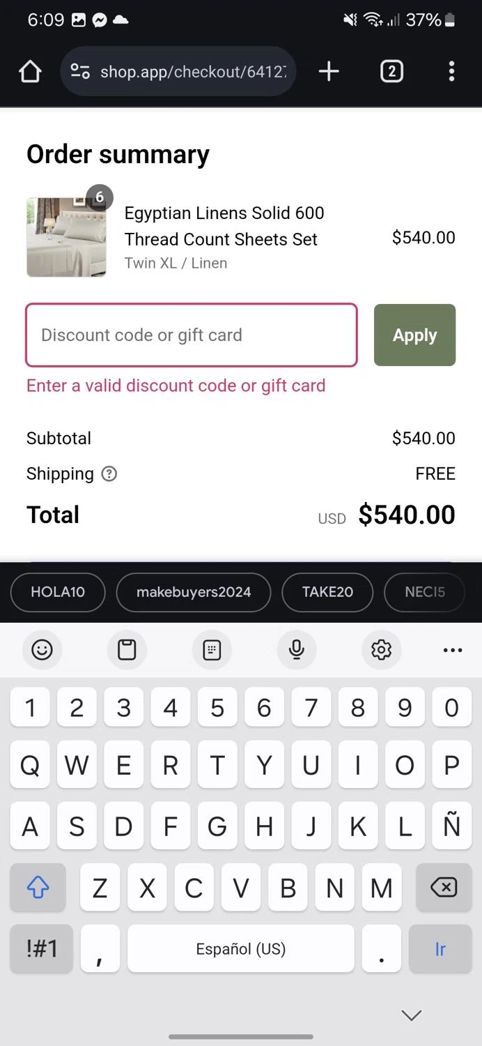 Egyptian Linens Discount Codes - 25% Off | October 2024