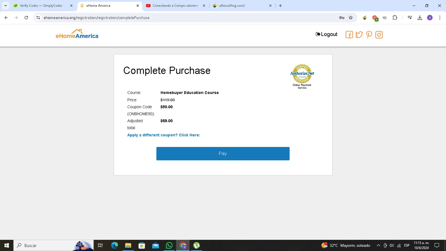 eHome America Coupon Codes - $24 Off | September 2024