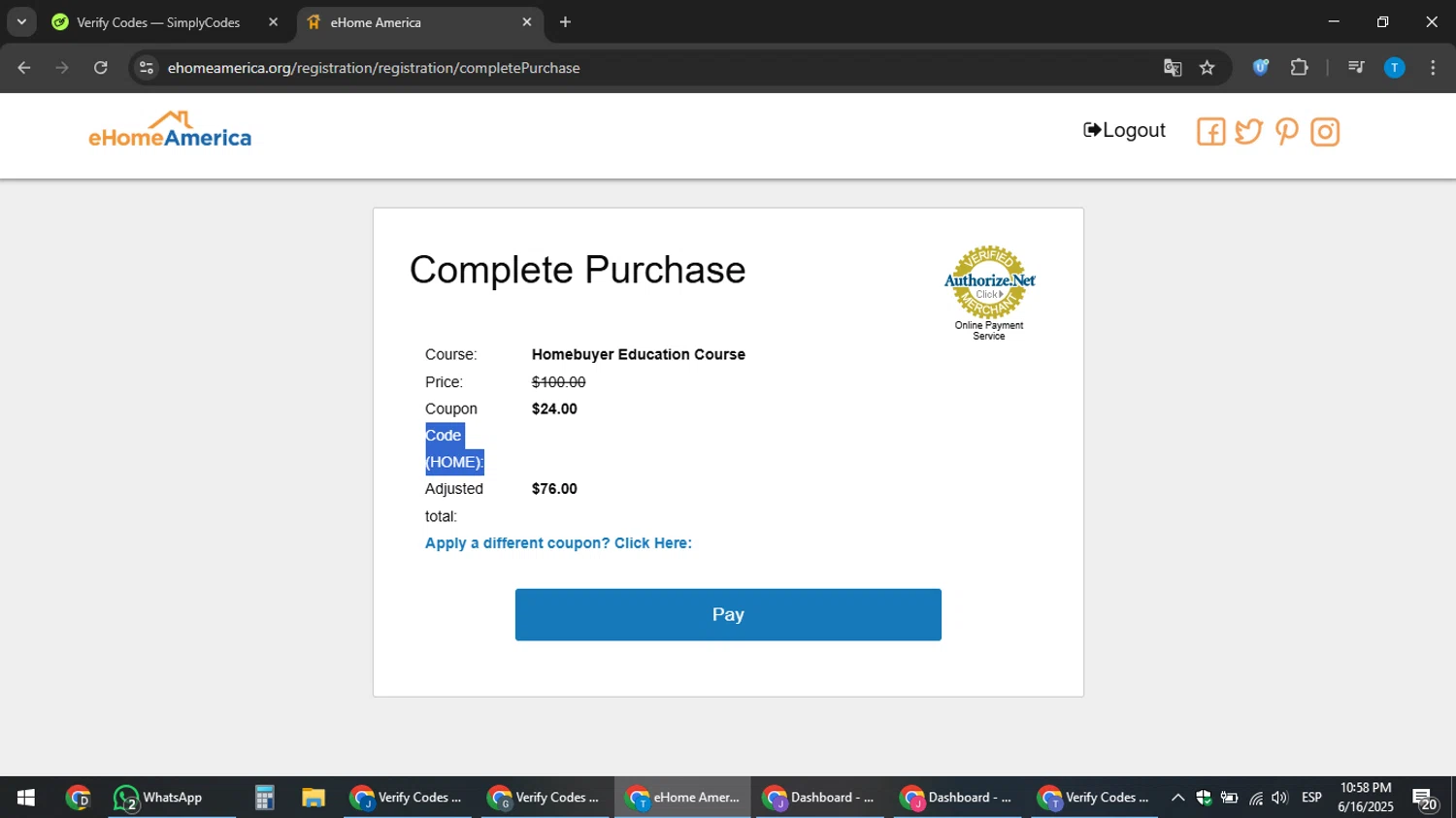 eHome America Promo Codes - $100 Off Aug 2025