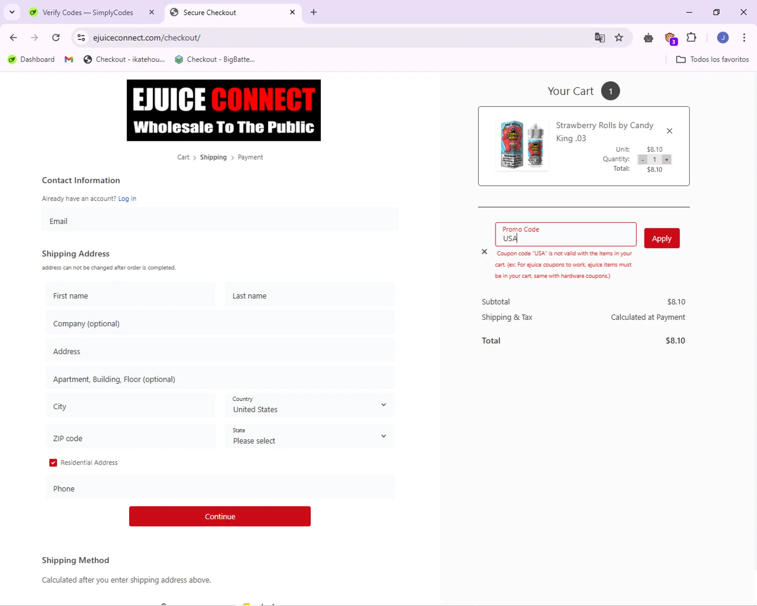 EJuice Connect Coupons - 10% Off | November 2024
