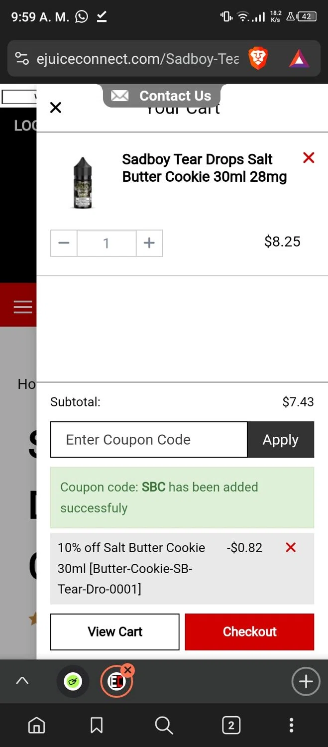EJuice Connect Coupons - 10% Off | January 2025