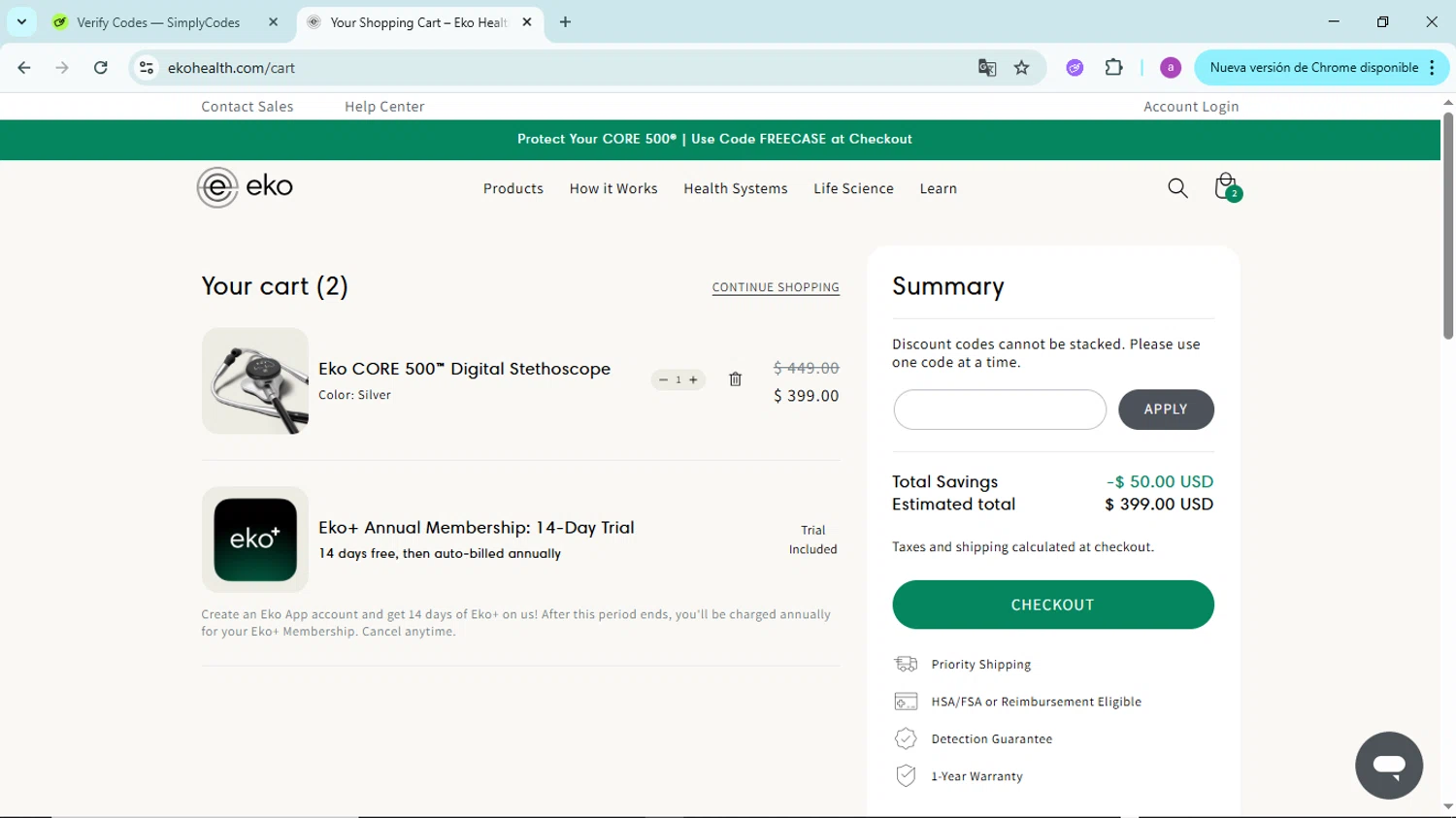 Eko Health Promo Codes - 10% Off (3 Verified) Nov 2025