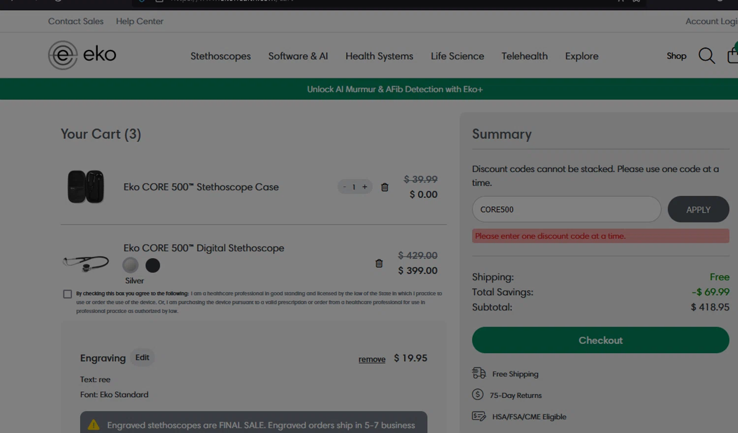 Eko Health Discount Codes - $80 Off | November 2024