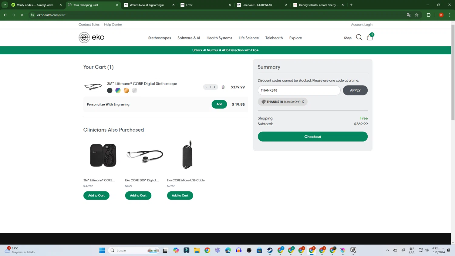 Eko Health Discount Codes - up to $30 Off | October 2024