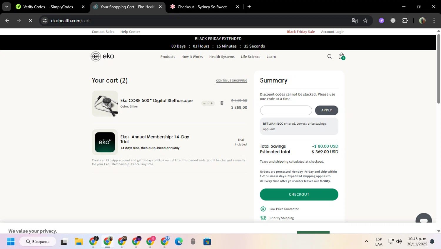 Eko Health Promo Codes - 10% Off (3 Verified) Dec 2025