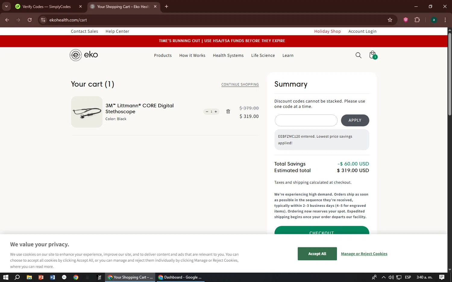 Eko Health Promo Codes - $80 Off (4 Verified) Jan 2026