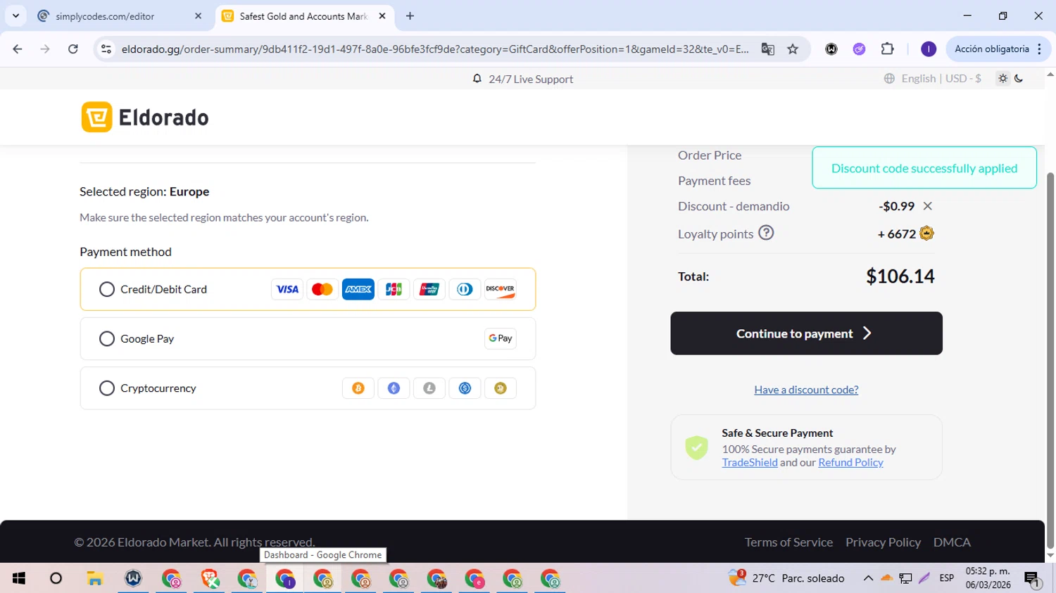 Eldorado GG Coupons & Sitewide Discounts Apr 2026