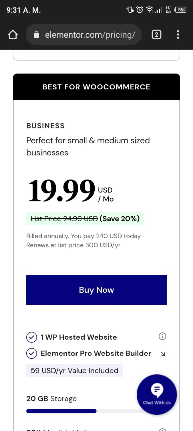 Elementor Discount Codes - 20% Off | January 2025