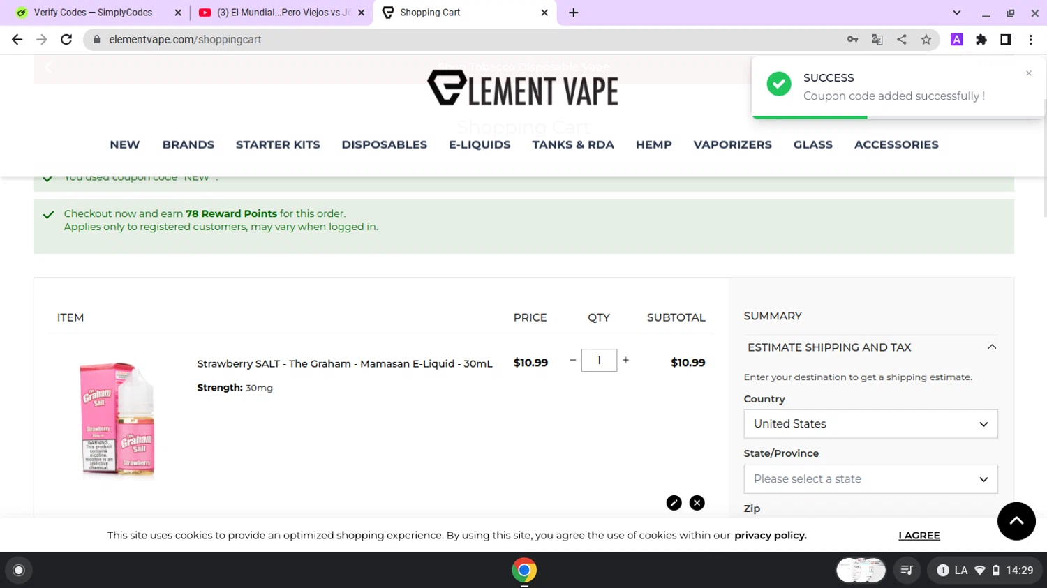 Element Vape Coupon Codes - 30% Off | January 2025