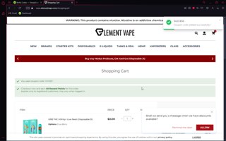 Element Vape Coupon Codes - 30% Off | December 2024