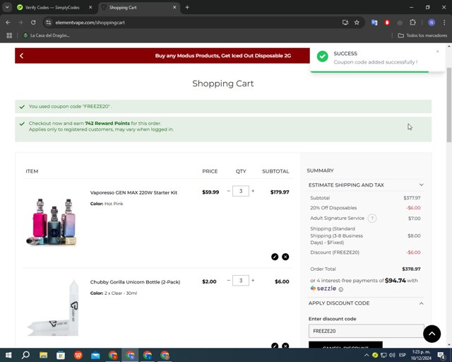 Element Vape Coupon Codes - 30% Off | December 2024