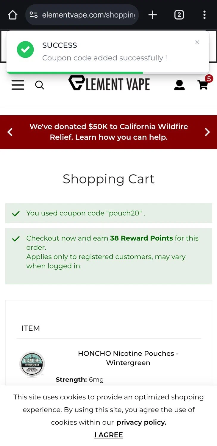 Element Vape Coupon Codes (14 Verified) - 25% Off Jan 2025