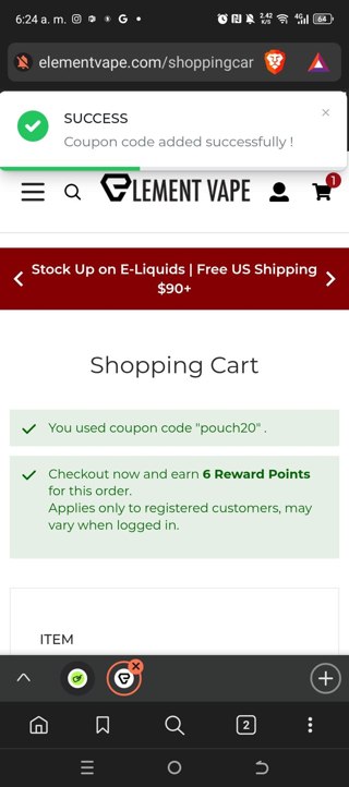 Element Vape Coupon Codes (9 Verified) - 50% Off Mar 2025